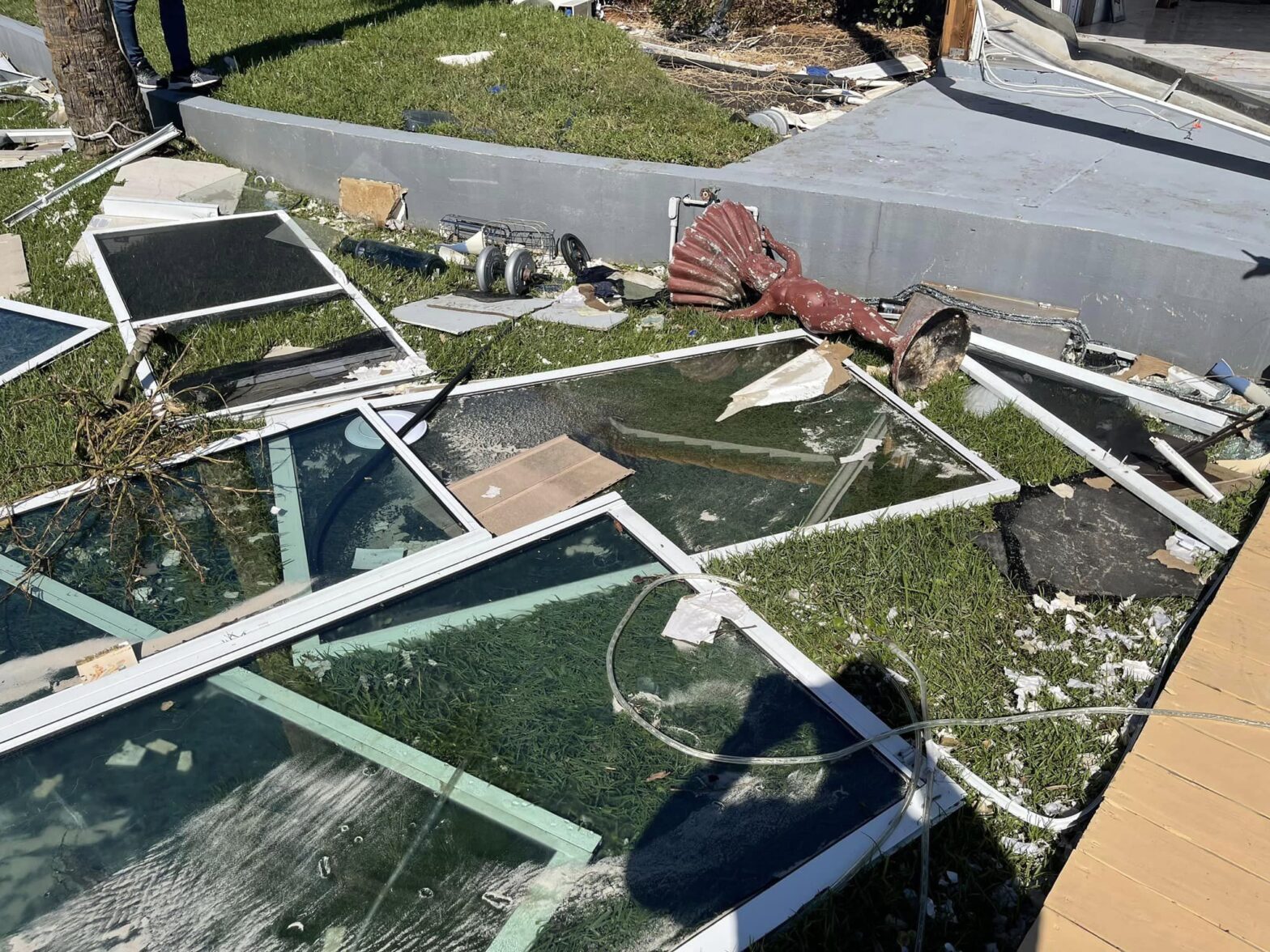 Hurricane Damage Solutions | Atlas Armor Screens