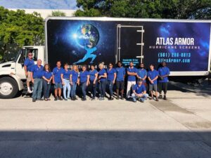 Atlas Armor | Hurricane Armor Protection Screens Fabric